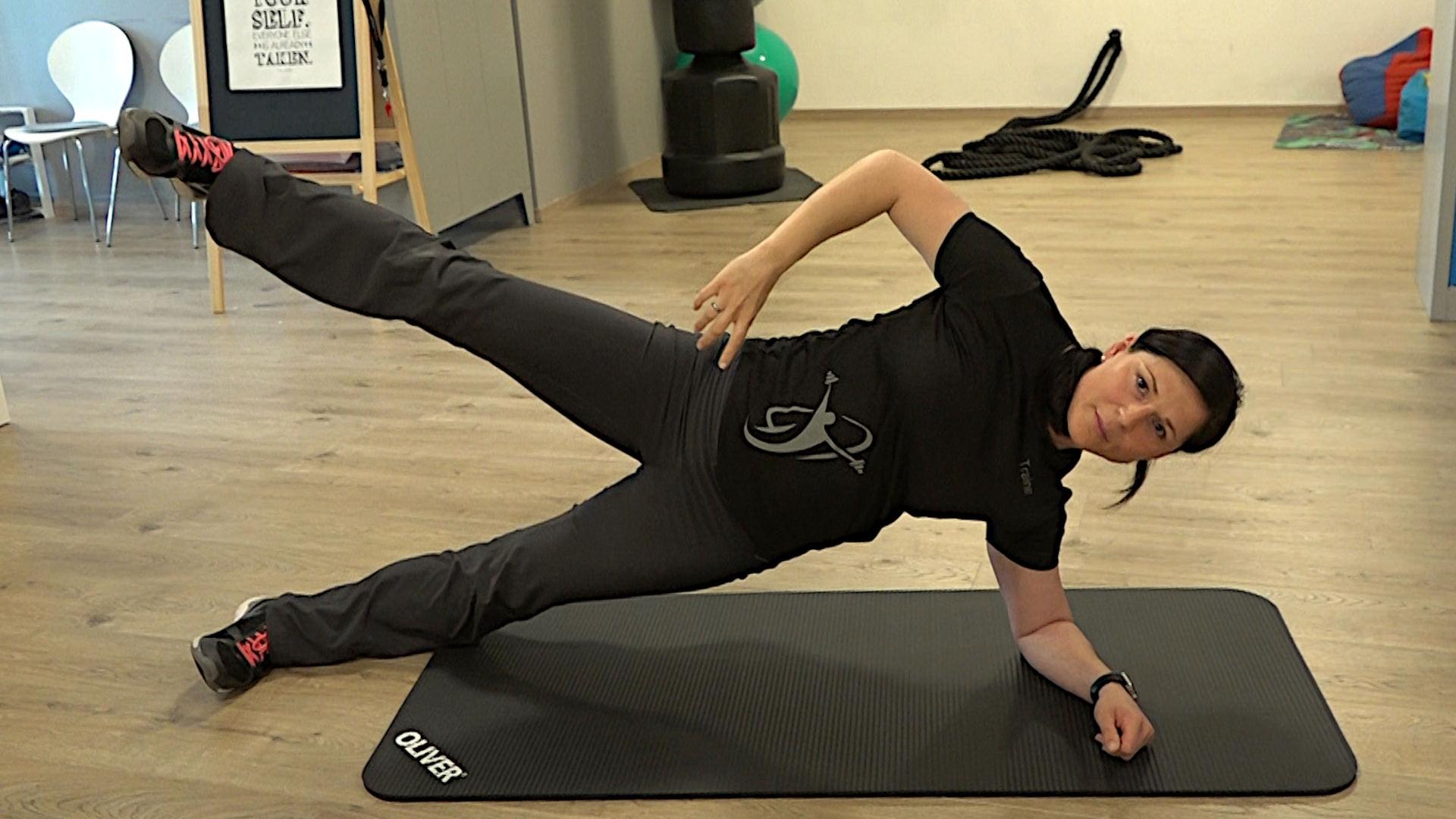 Side Plank Advanced Praxisvideo Mit Sabine